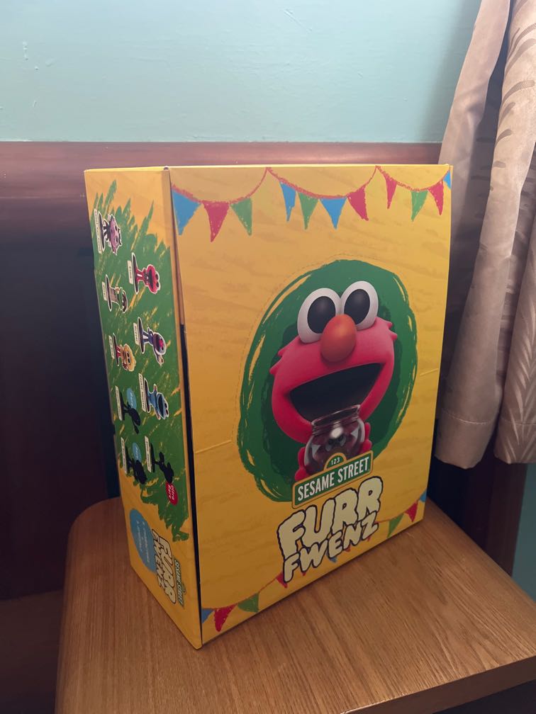 Rare boxes for Sesame Street FURR FWENZ (EMPTY), Hobbies & Toys ...
