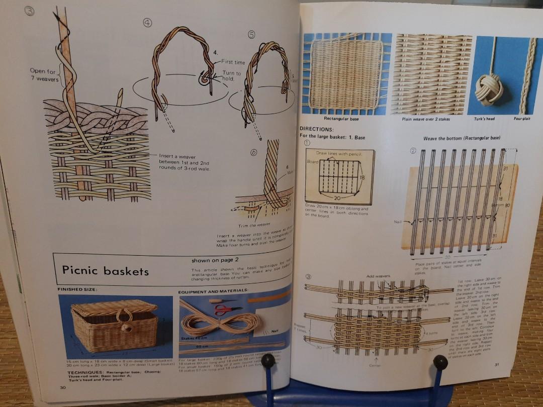 Rattan Craft - How To, Hobbies & Toys, Books & Magazines, Fiction & Non ...