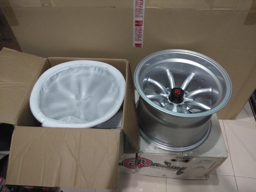Rims Atara Racing 15 Inci Male/Female, Auto Accessories on Carousell