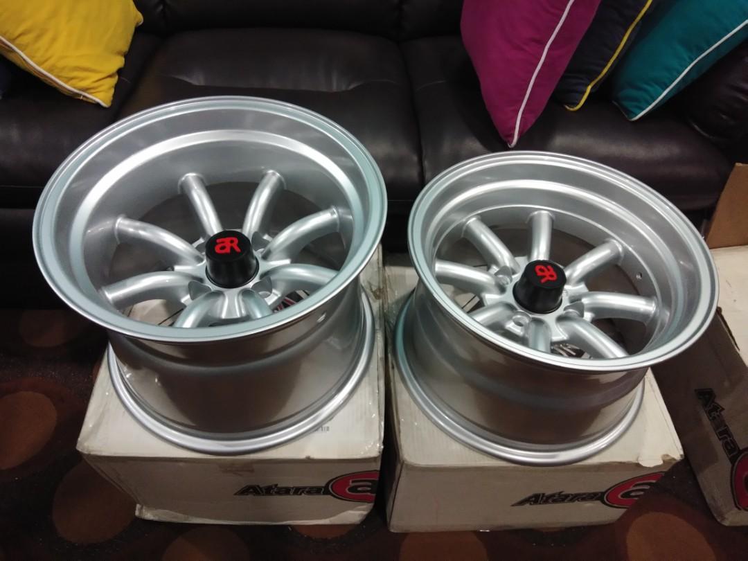 Rims Atara Racing 15 Inci Male/Female, Auto Accessories on Carousell