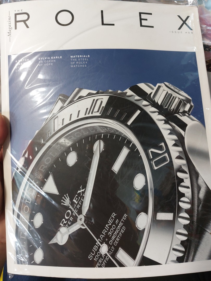 rolex magazine 06 issue submariner 深潛 145頁, 興趣及遊戲, 收藏品及紀念品, 古董收藏 ...