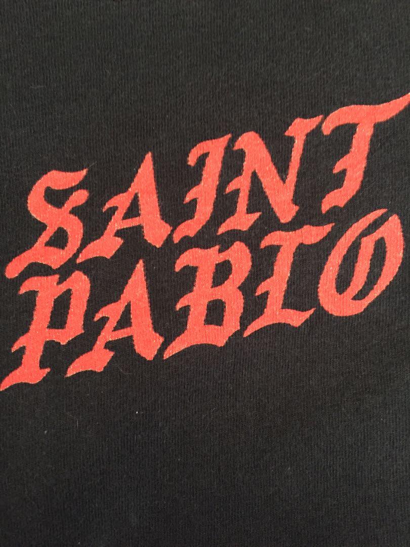 Saint Pablo Kim Kardashian Tennis Tour Kanye West Merch, Men's Fashion ...