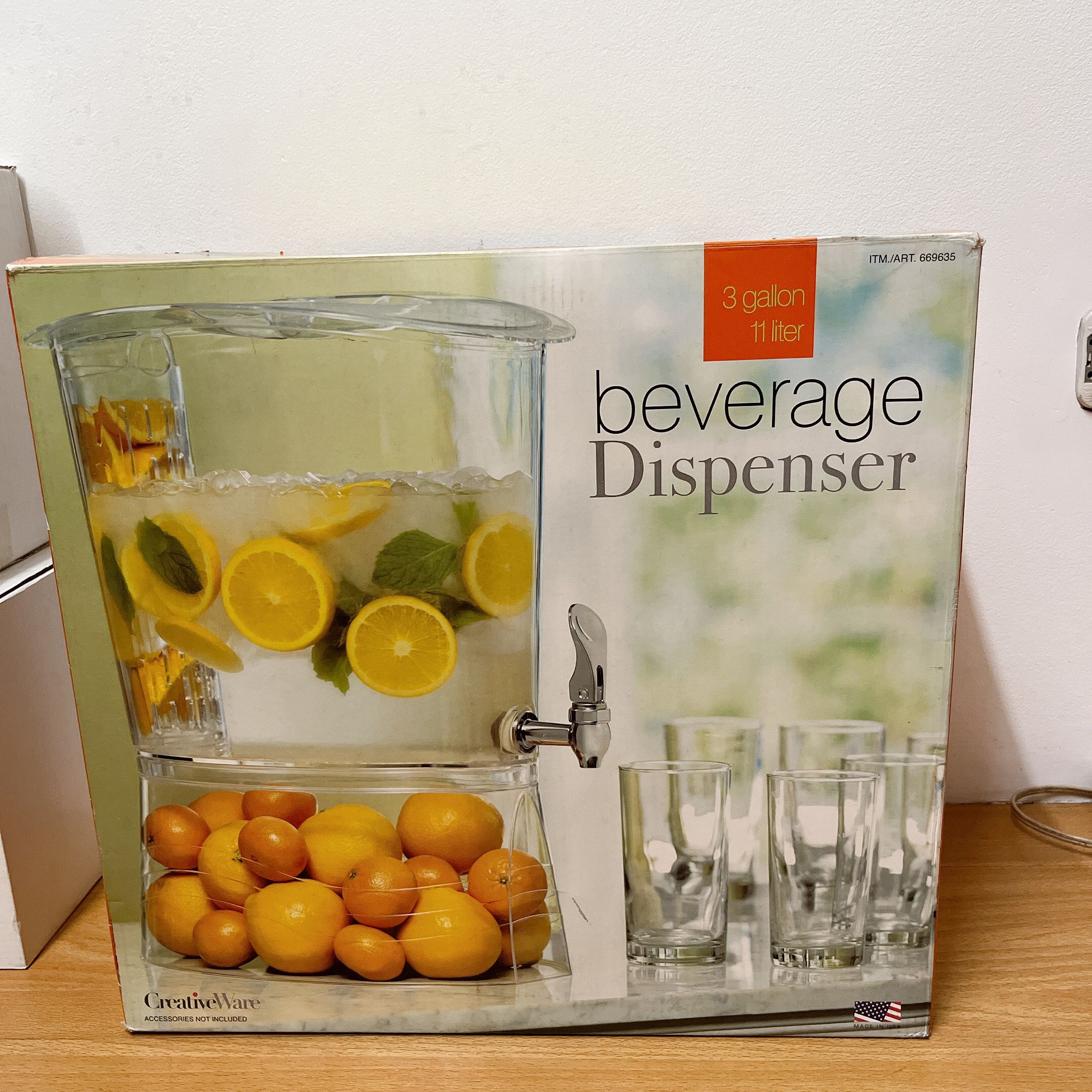 SALE! CREATIVEWARE BEVERAGE DISPENSER 3 GALLON 11 LITER, TV & Home ...