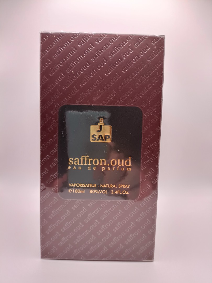 SAP SAFFRON OUD EAU DE PARFUM PARTIAL FRAGRANCE/PERFUME, Beauty ...