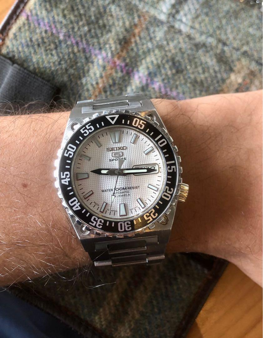 seiko 5 100 meters "protos, Luxury, Watches on Carousell