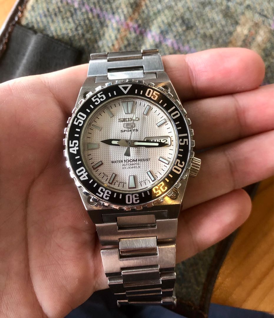 seiko 5 100 meters "protos, Luxury, Watches on Carousell
