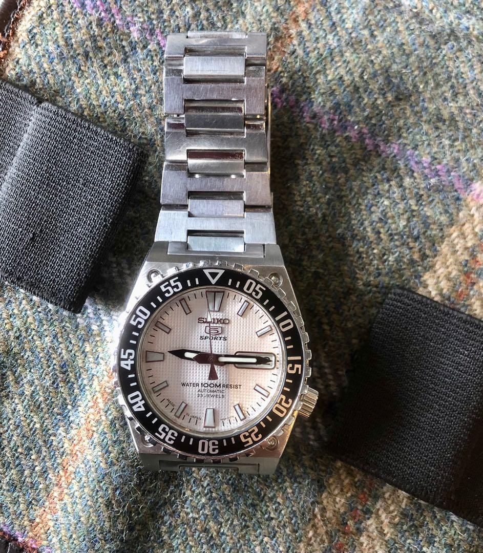seiko 5 100 meters "protos, Luxury, Watches on Carousell