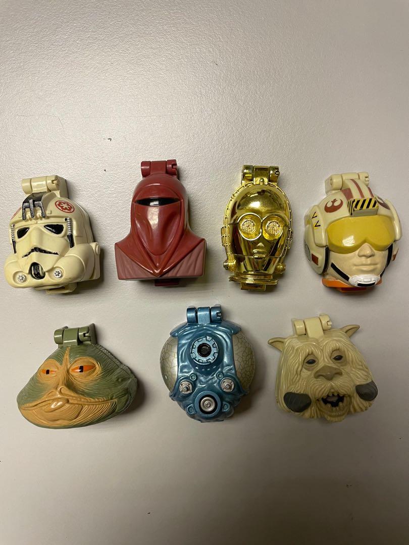 Set of 7 Star Wars micro machine character set snowtrooper imperial ...