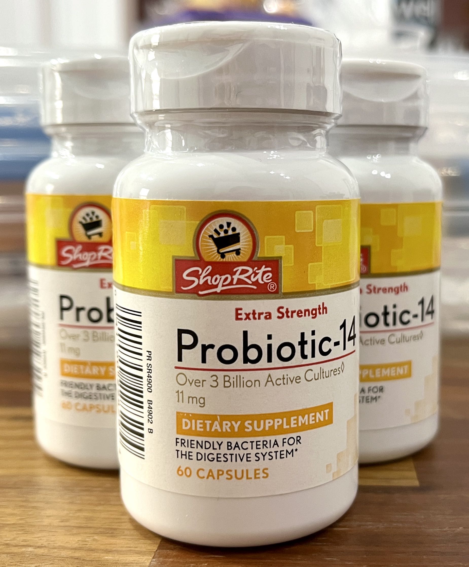 ShopRite Extra Strength Probiotic-14 3 Billion Probiotics 60 capsules ...