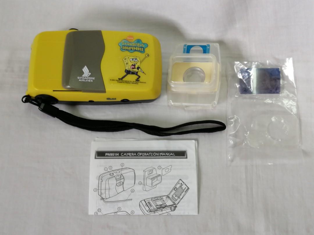 Singapore Airlines SpongeBob SquarePants Film Camera New In Box ...