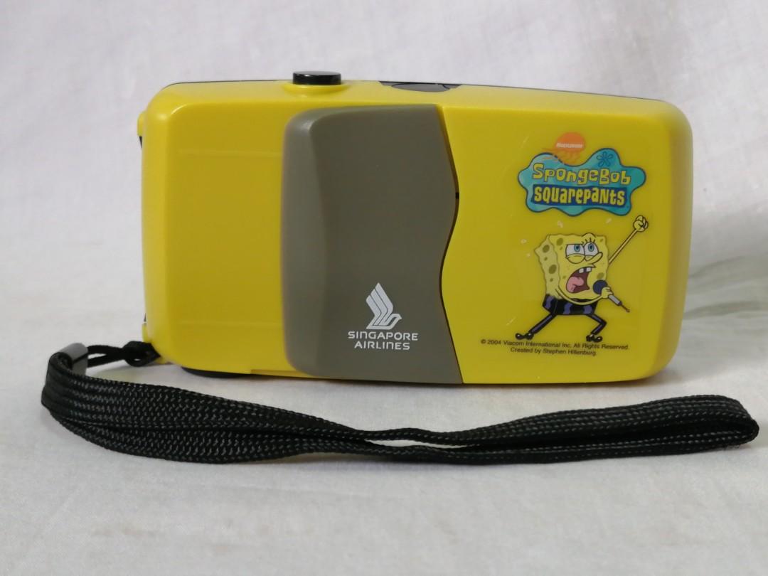 Singapore Airlines SpongeBob SquarePants Film Camera New In Box ...