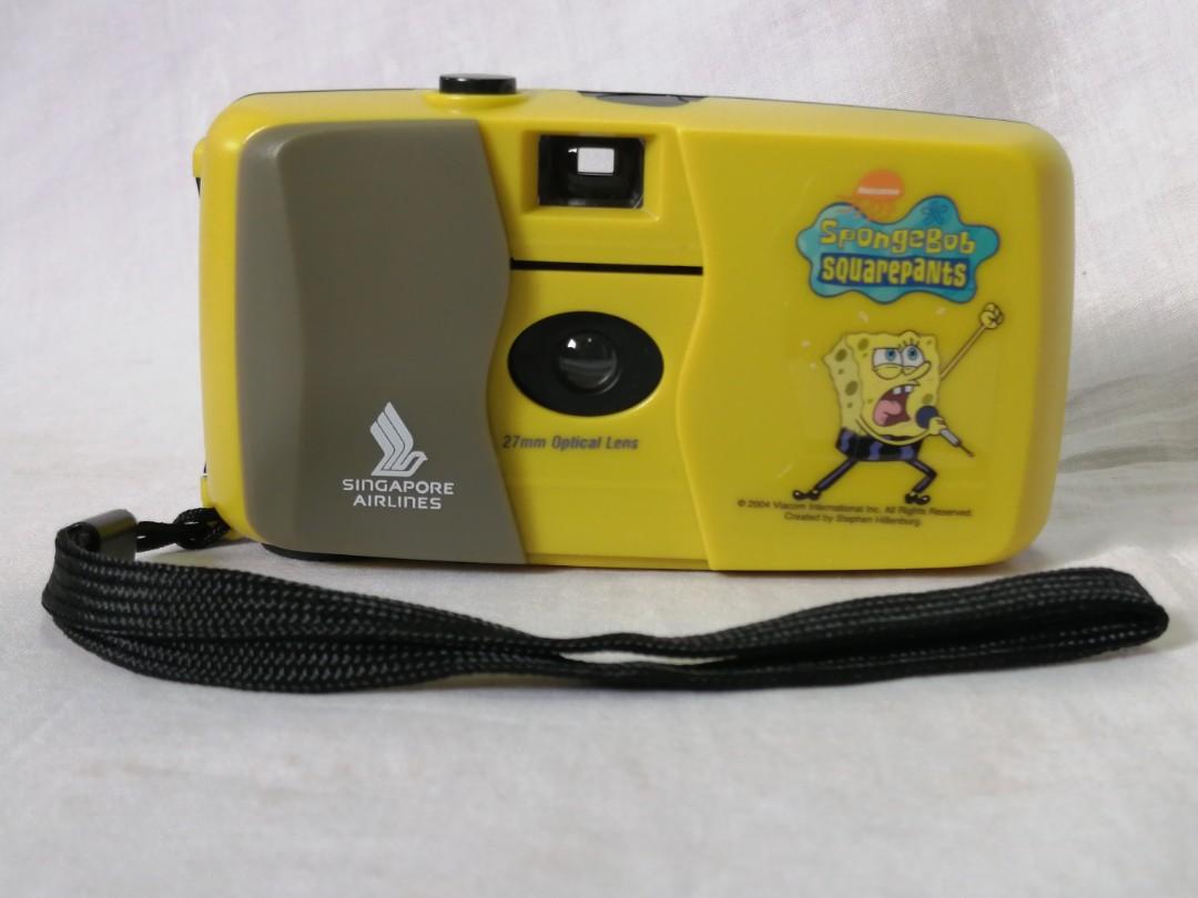 Singapore Airlines SpongeBob SquarePants Film Camera New In Box ...