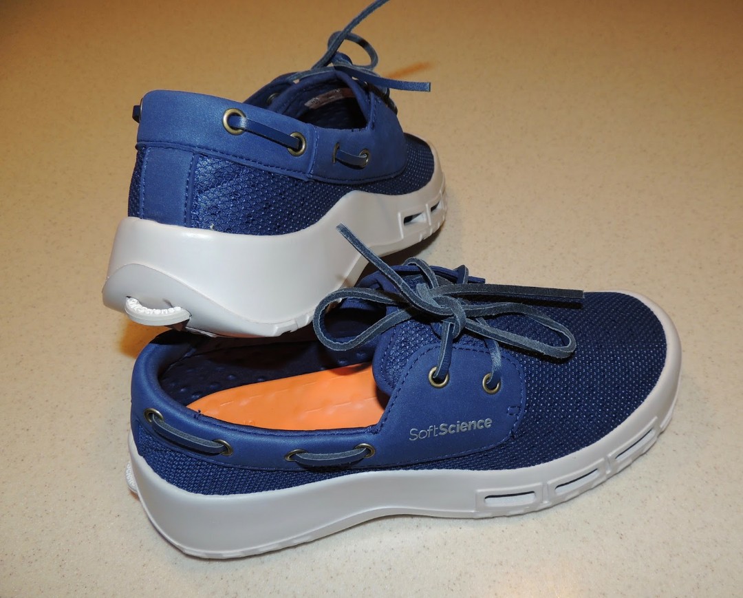 Soft Science Blue Boat Shoes (authentic), Men's Fashion, Footwear ...