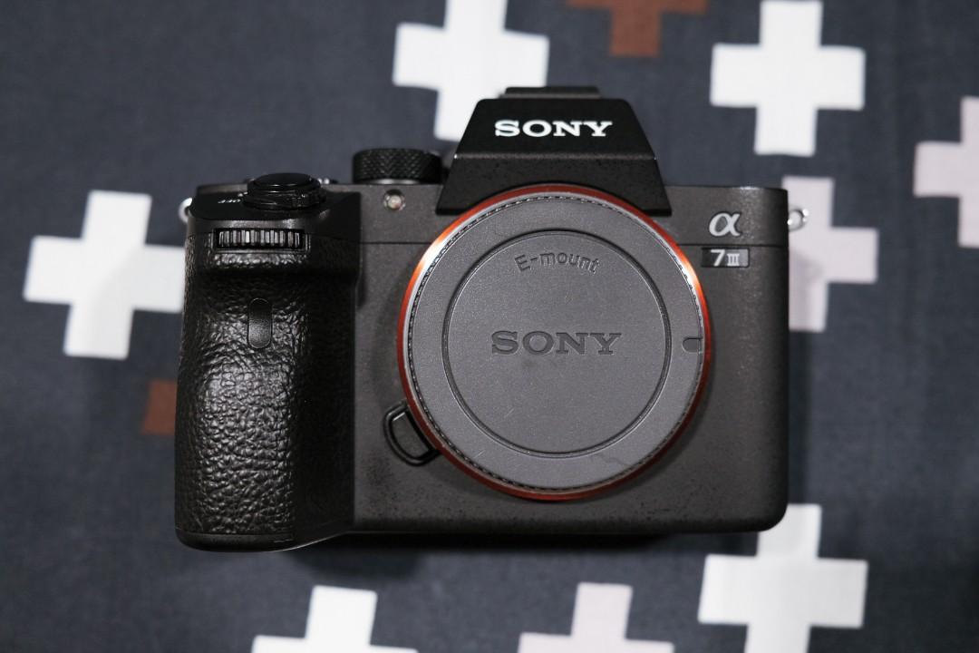 Sony A7iii body + kit lens package, Photography, Cameras on Carousell