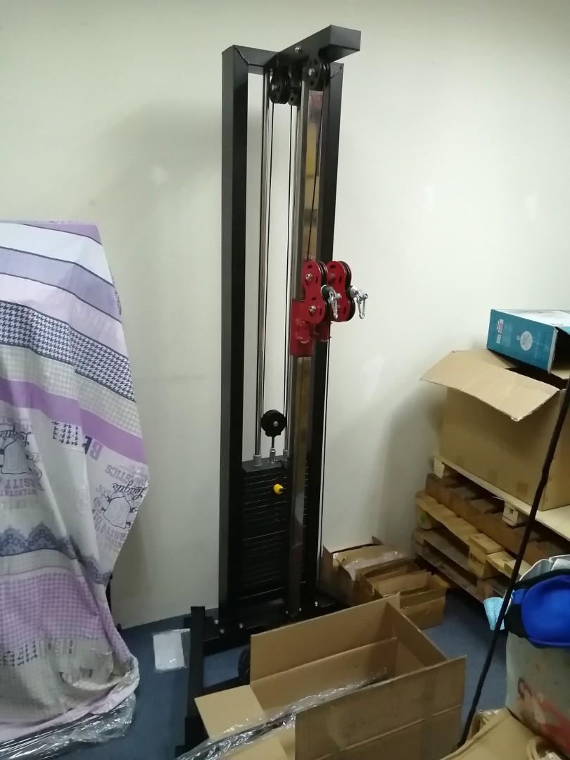 Stand alone Fly Cable machine BN, Sports Equipment, Exercise & Fitness ...
