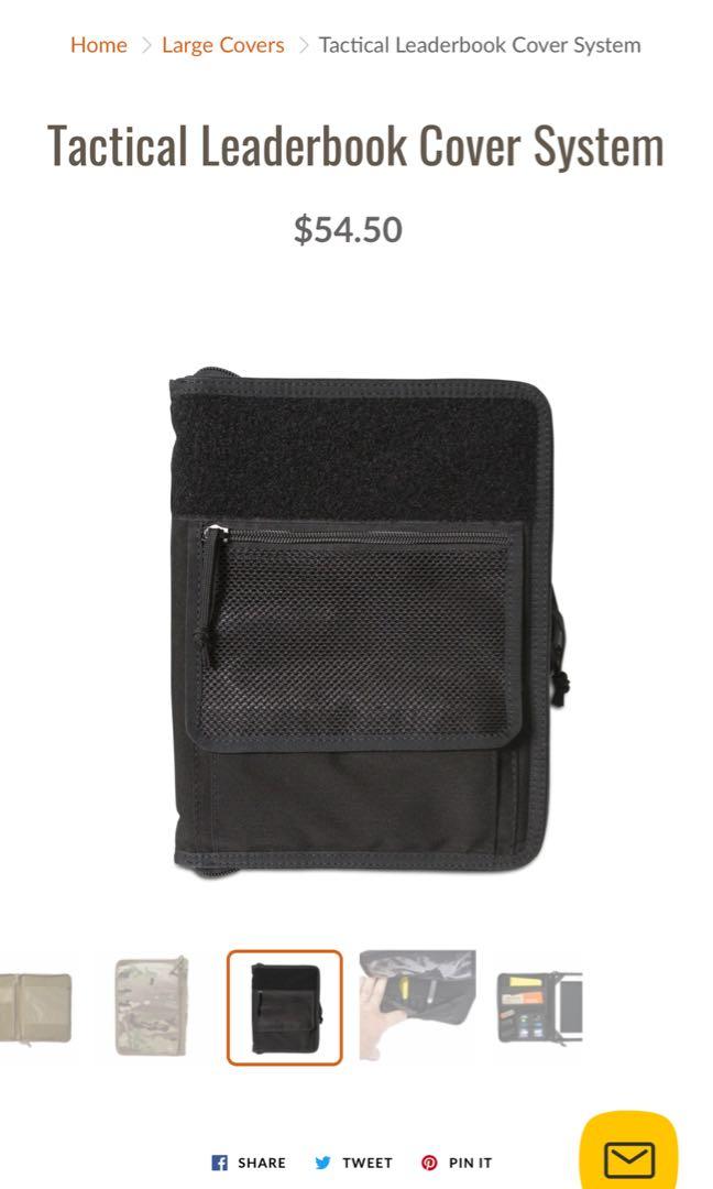 Tactical Notebook Cover, Everything Else on Carousell