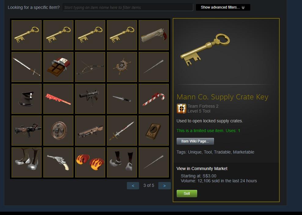 TF2 Keys (currently in stock), Video Gaming, Gaming Accessories, In ...