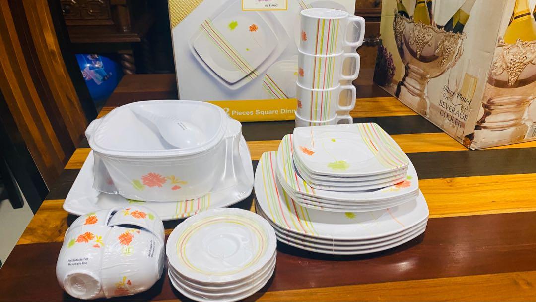 The House of Emily 32-piece Dinner Set, Furniture & Home Living ...