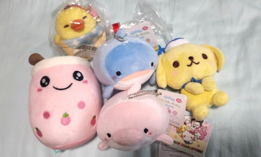 Toreba Rilakkuma Chick / Pompompompurin / Cinnamoroll Marine / Sea ...