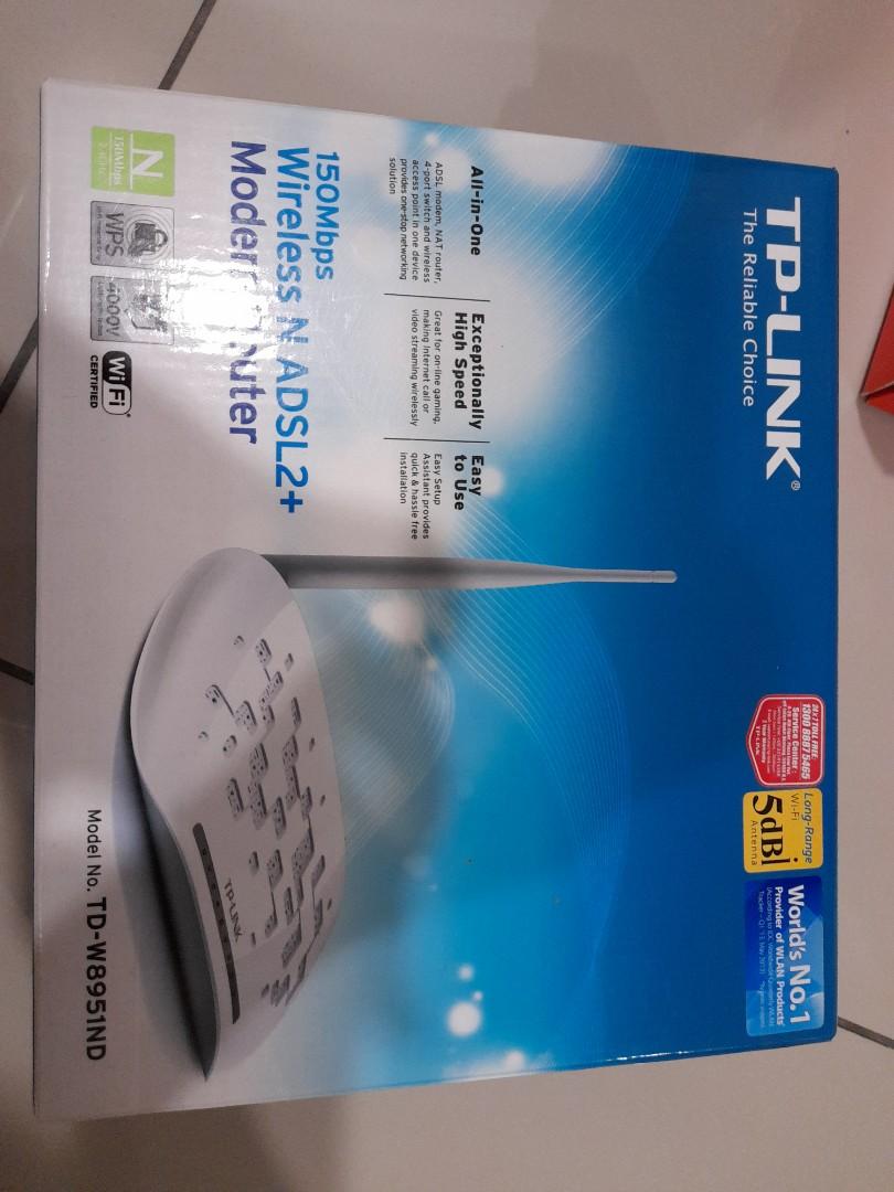 Tplink wireless AP Modem Router, Computers & Tech, Parts & Accessories ...