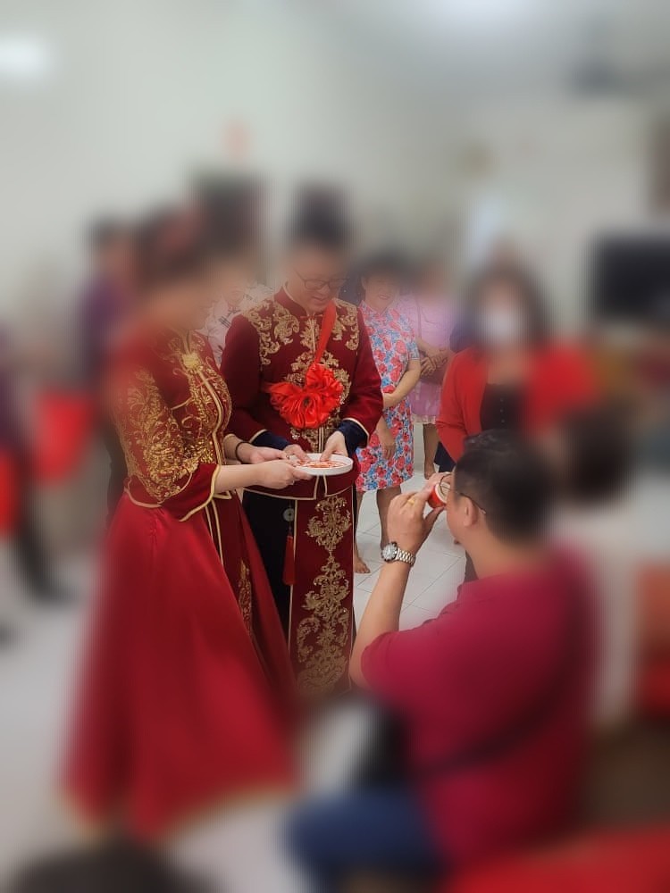 Traditional Chinese Wedding dress XiuHeFu Kua for Men, Women's Fashion ...