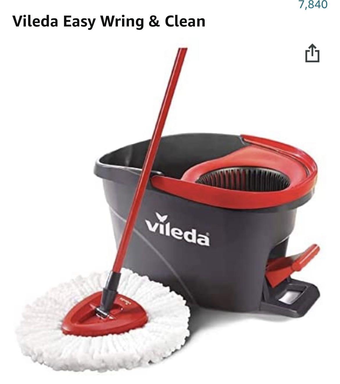 Vileda mop 5 mths old , Furniture & Home Living, Cleaning & Homecare Supplies, Cleaning Tools ...