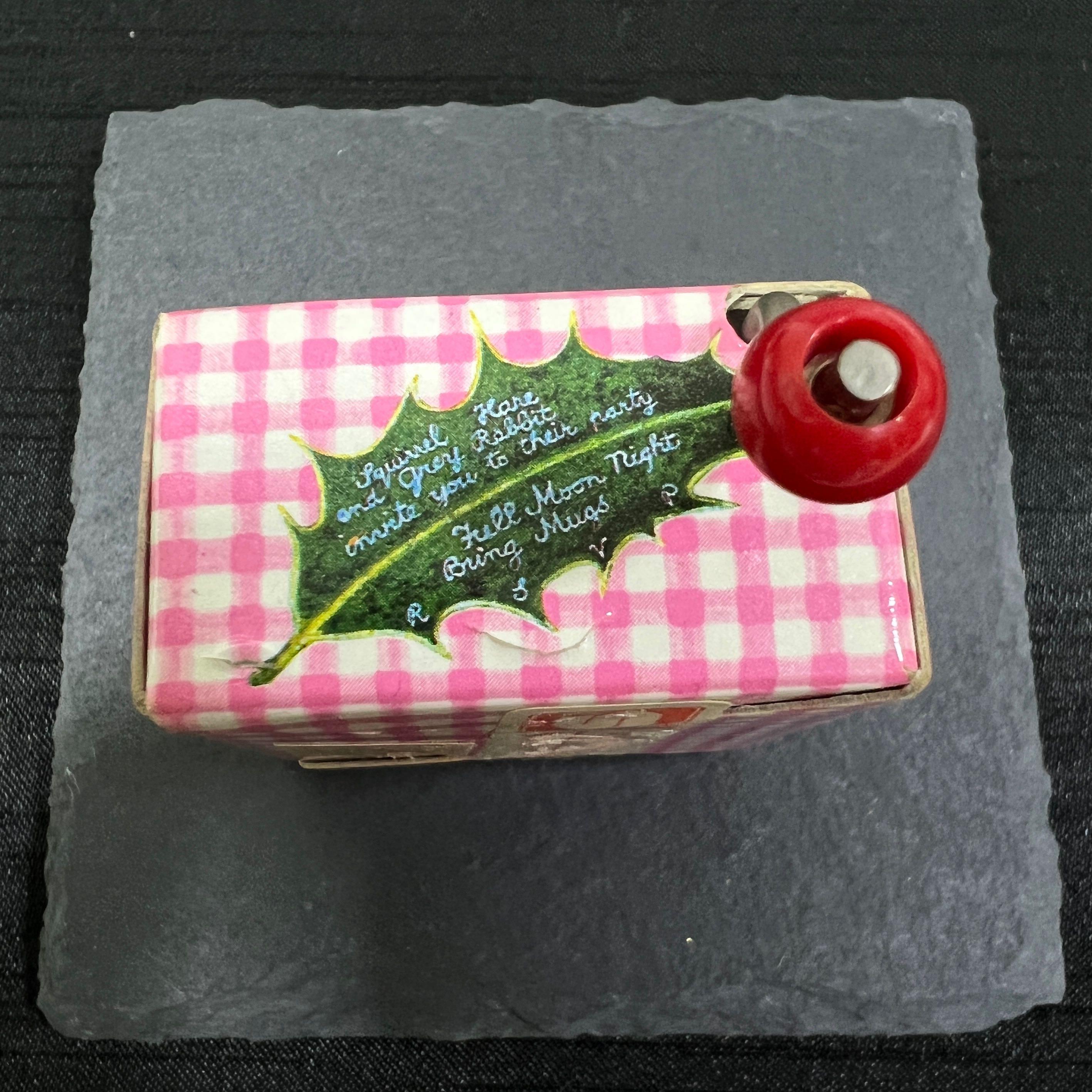 Vintage Japan Imported Sankyo Shoji Little Grey Rabbit Music Box ...