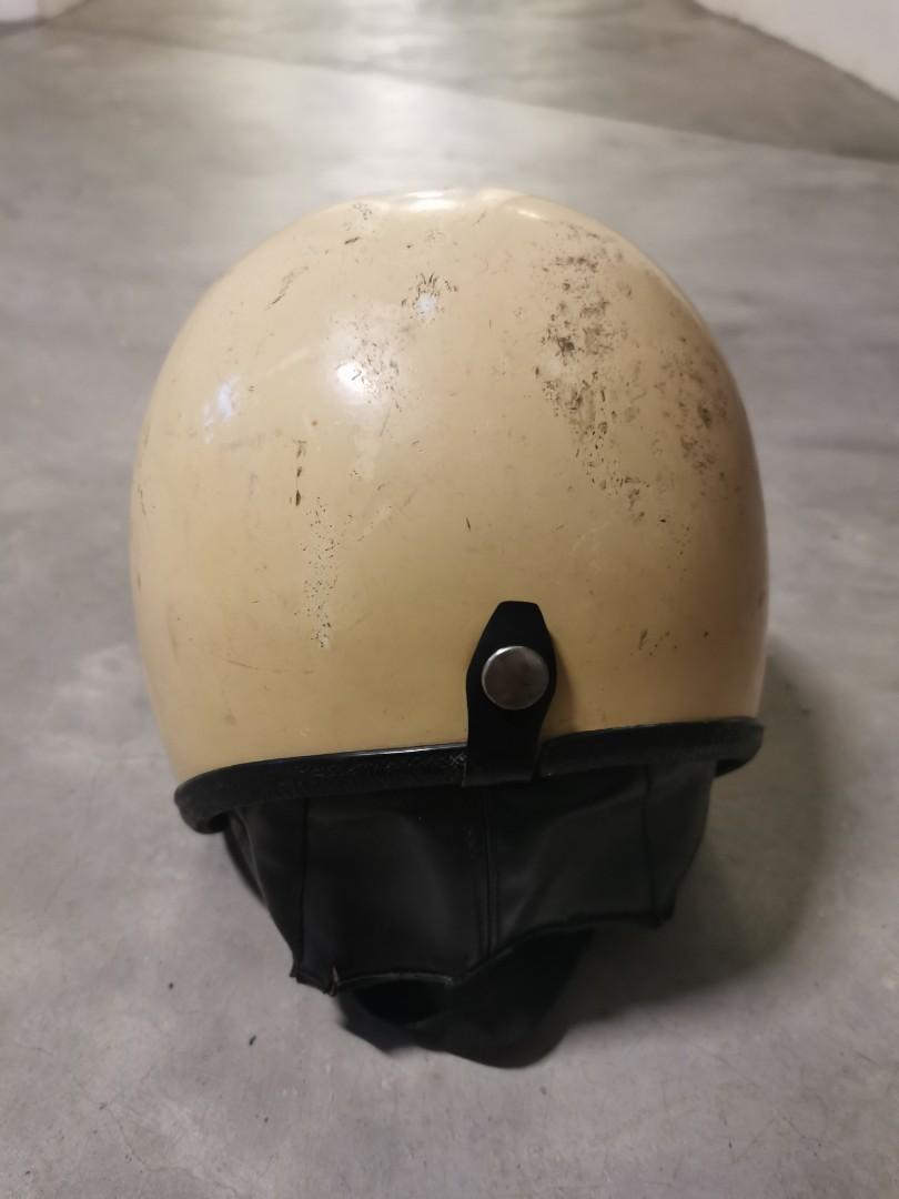 Vintage stadium helmet, Motorcycles, Motorcycle Accessories on Carousell