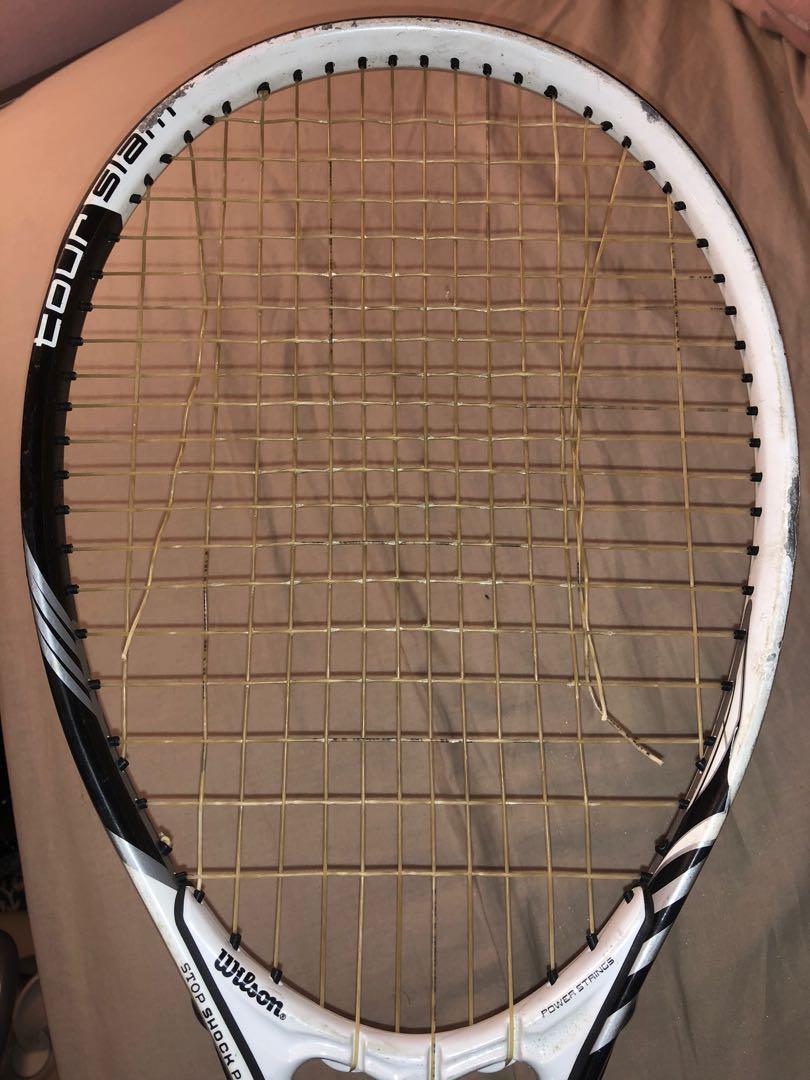 Wilson Tour Slam Tennis Racquet, Sports Equipment, Other Sports ...
