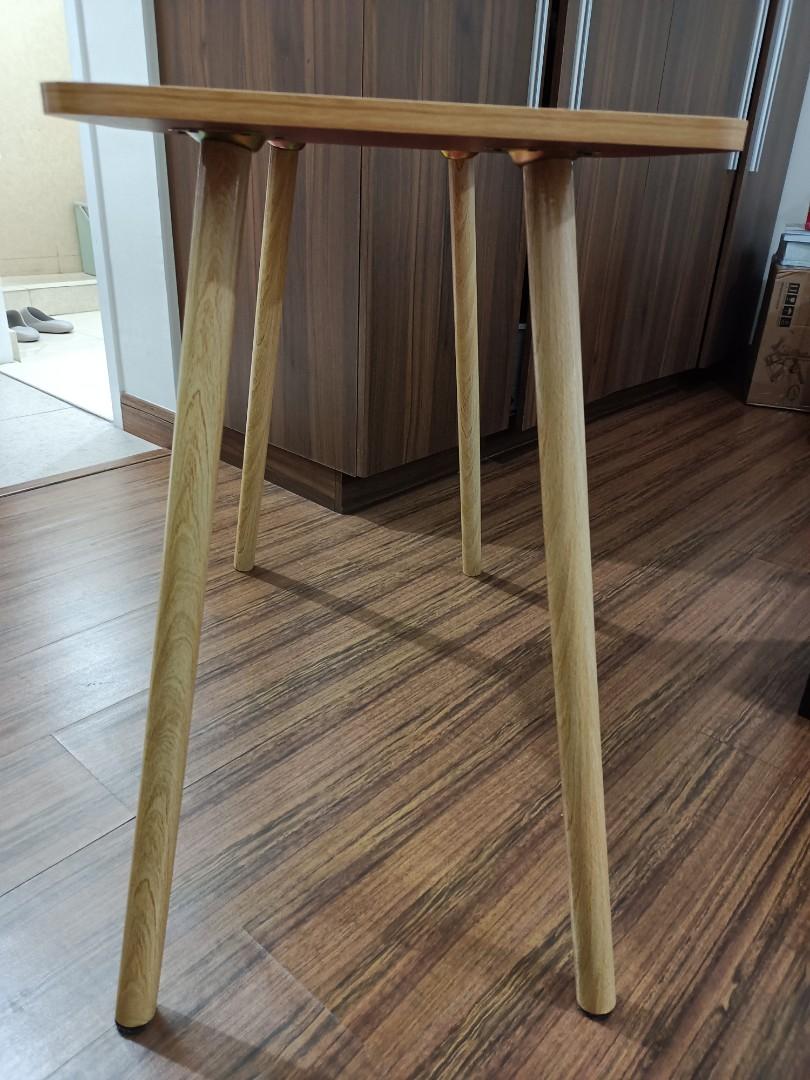 Wood table around 70cm height, Furniture & Home Living, Furniture ...