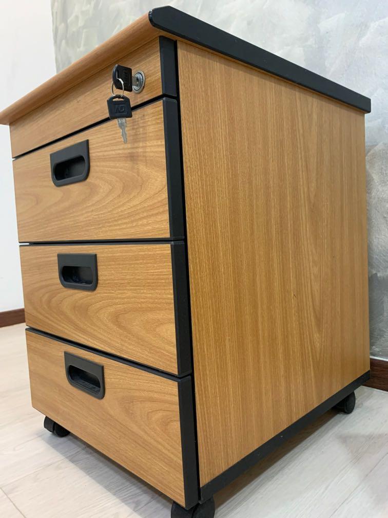 Workdesk Office Drawer with roller, Furniture & Home Living, Furniture ...