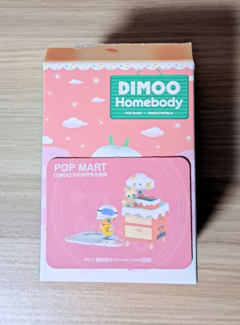 WTS/WTT Popmart Dimoo Homebody Series Drowsy Look, Hobbies & Toys, Toys ...