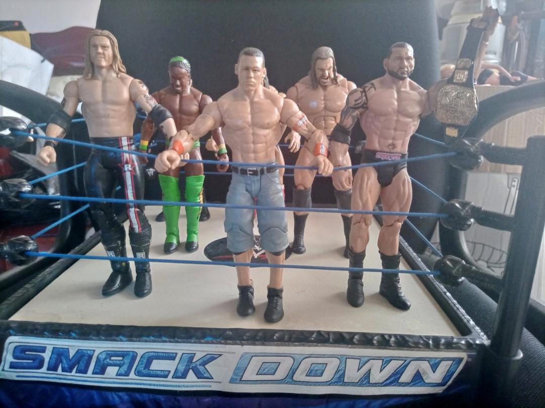 Wwe Wrestling Ring Smackdown, Hobbies & Toys, Toys & Games on Carousell