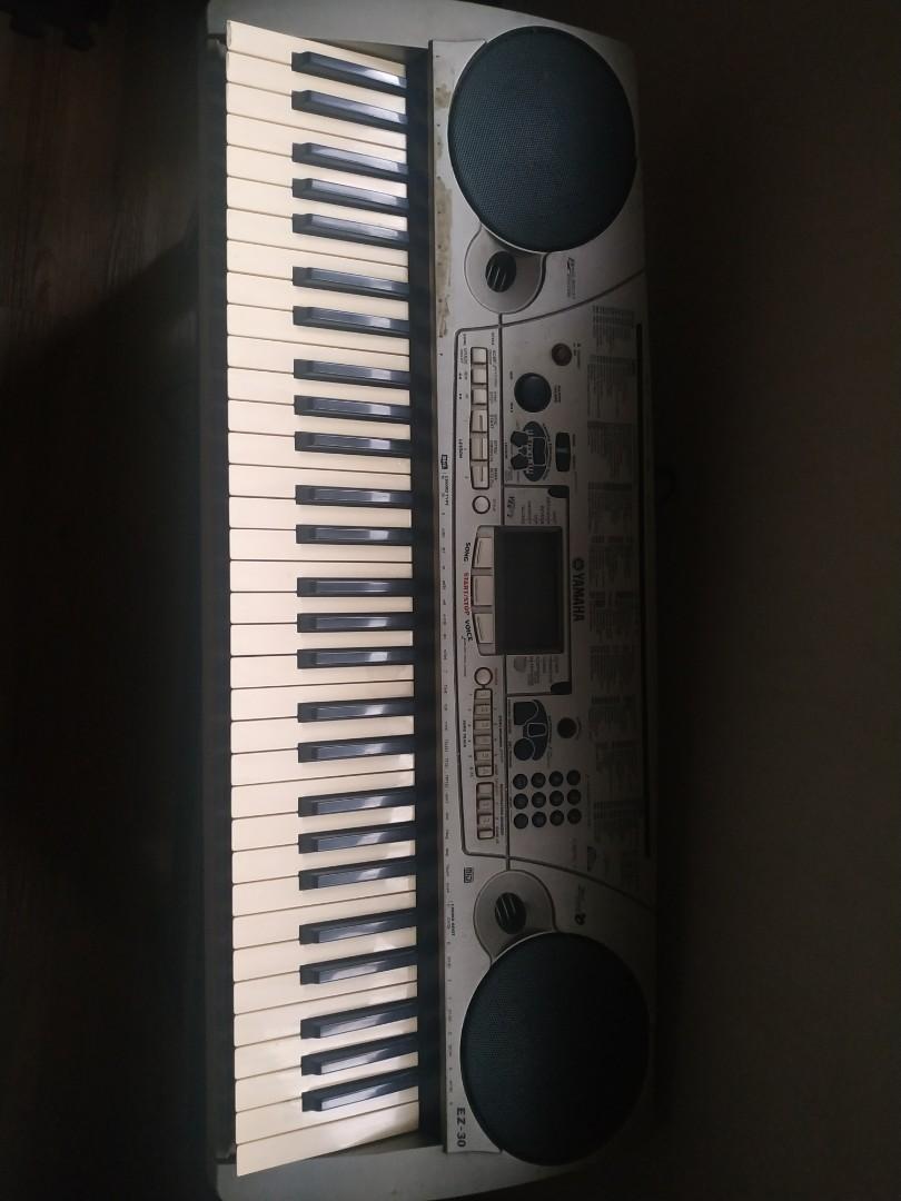 Yamaha Keyboard EZ-30 61 Keys with pedal, Hobbies & Toys, Music & Media ...