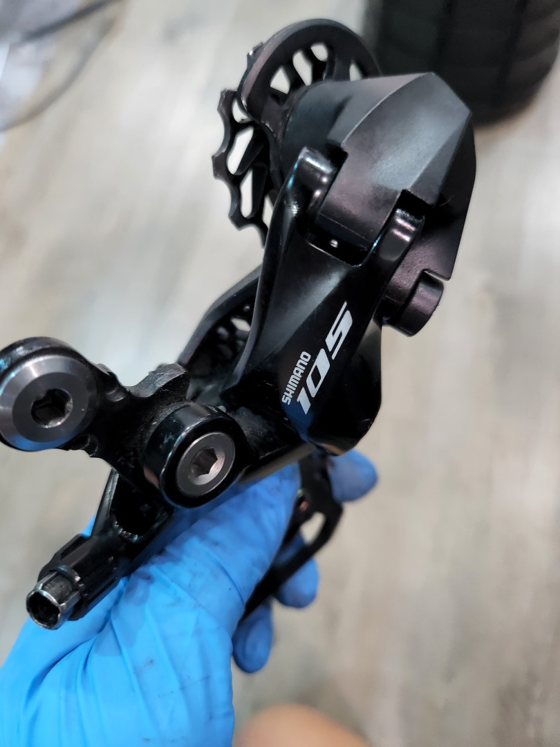 105 Rear Derailleur GS, Sports Equipment, Bicycles & Parts, Parts ...