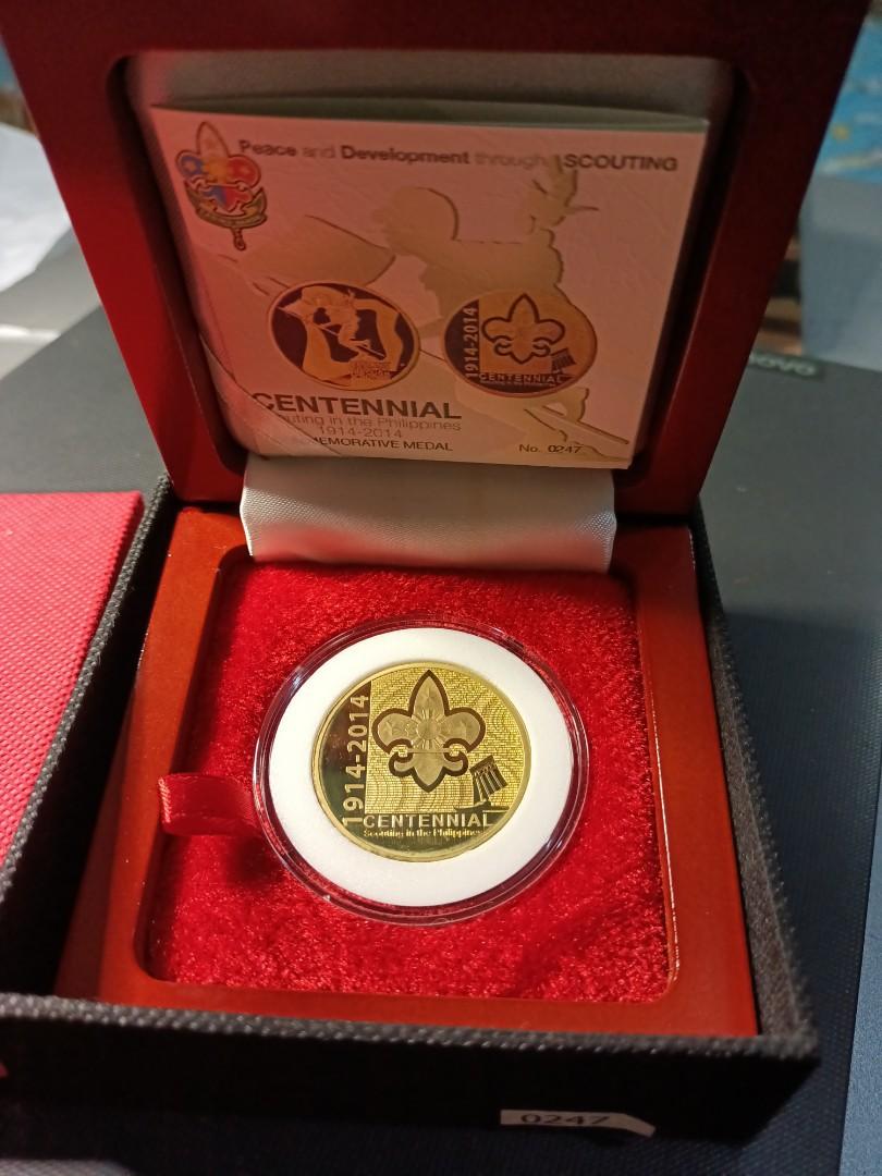 2014 Scouting in the Philippine Centennial commemorative medal, Hobbies ...