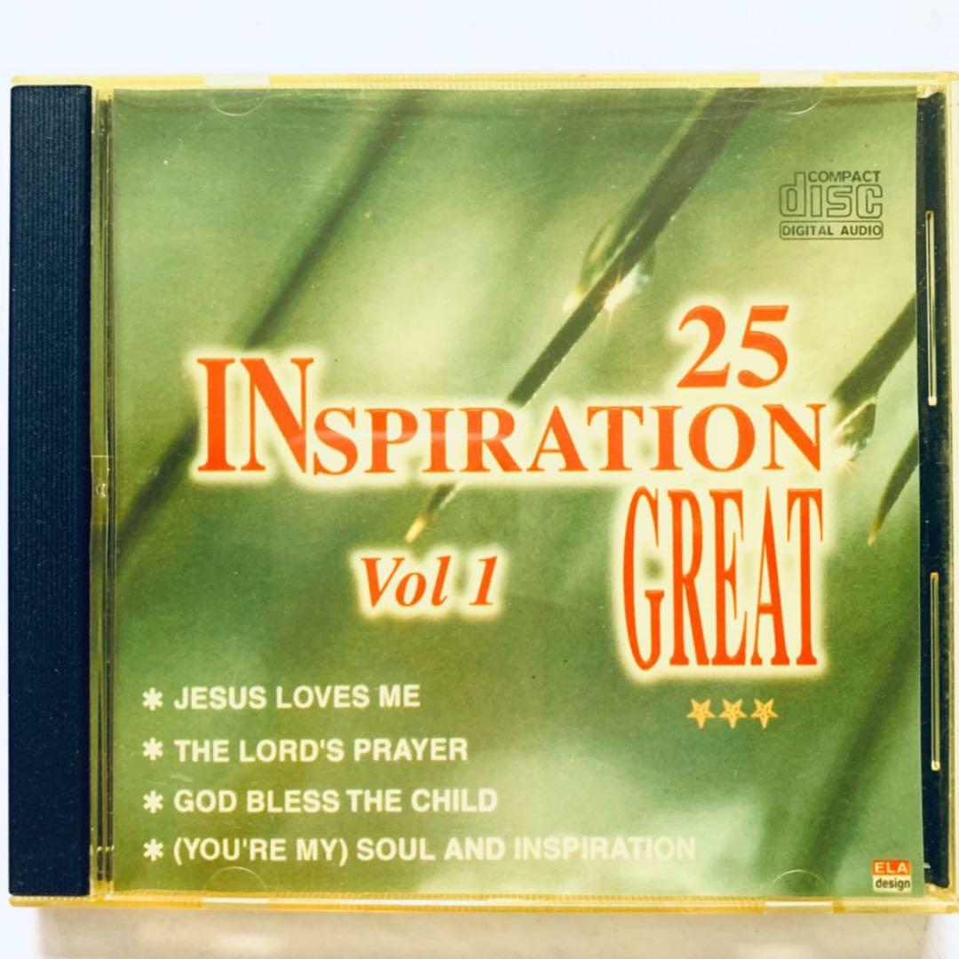 25 Inspiration Great Vol 1 CD, Hobbies & Toys, Music & Media, CDs ...