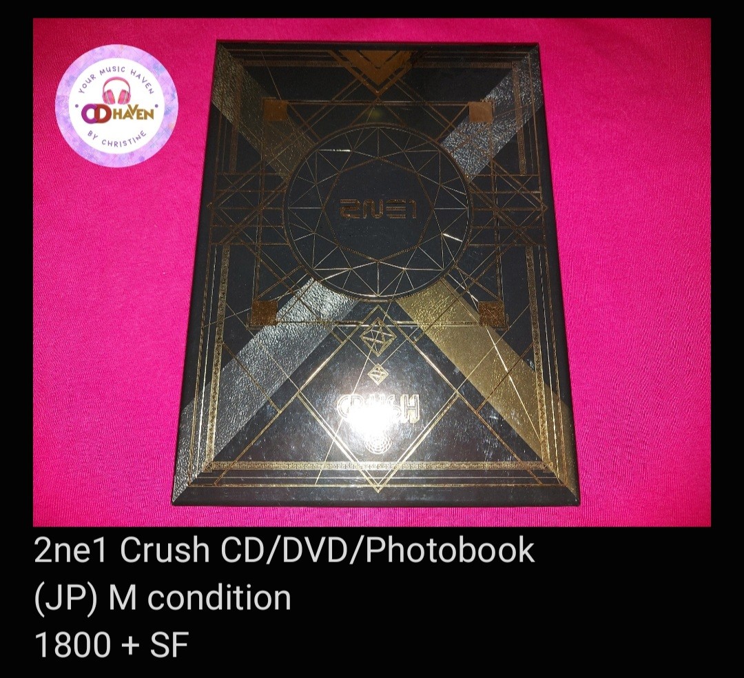 2ne1 Crush CD DVD Photobook (unsealed), Hobbies & Toys, Music & Media ...