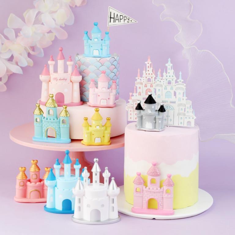 3D Princess Castle | Prince Castle | Birthday Cake Topper | Disney ...