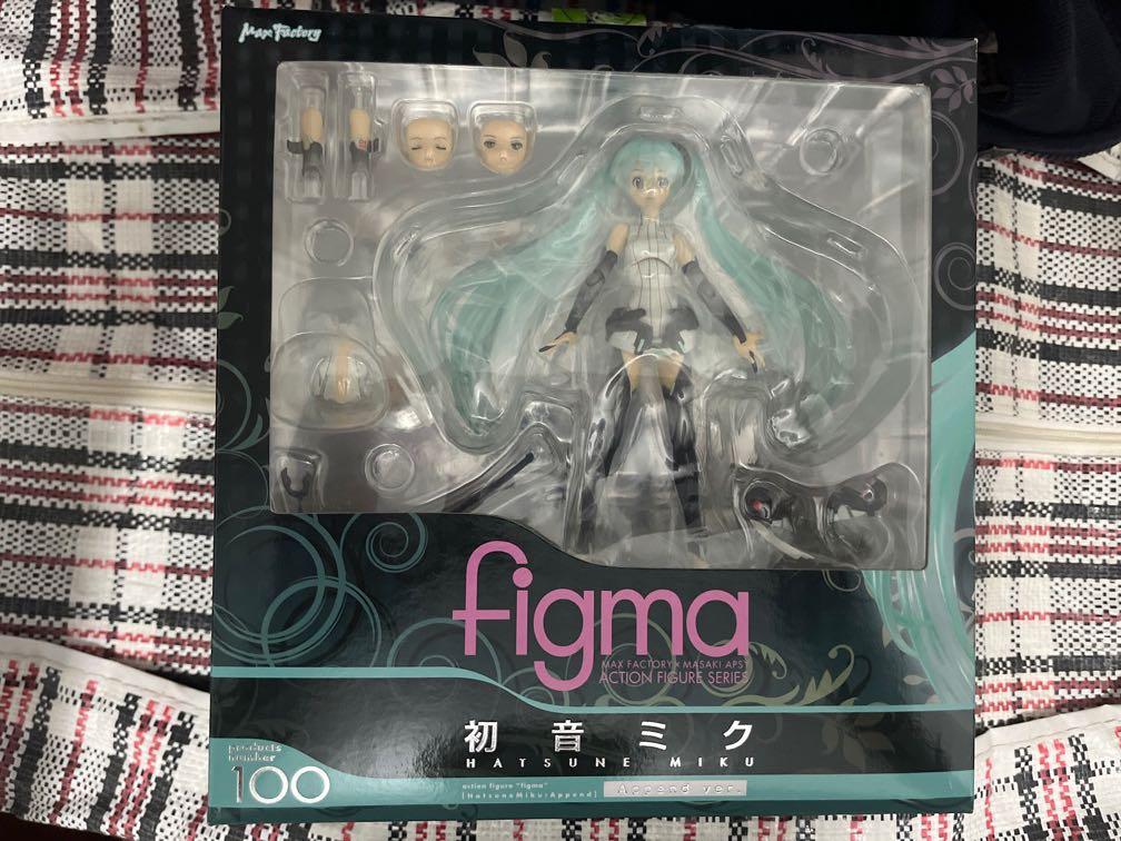 全新 Figma 100 初音ミク, 興趣及遊戲, 玩具 & 遊戲類 - Carousell