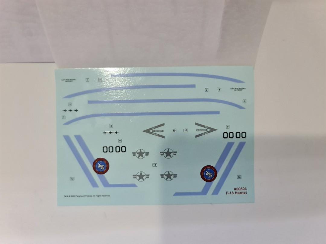 Airfix 1/72 F/A-18 Top Gun Maverick, Hobbies & Toys, Toys & Games on ...