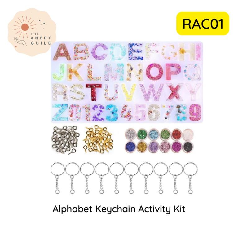 Alphabet Keychain Activity Kit, Hobbies & Toys, Stationery & Craft ...