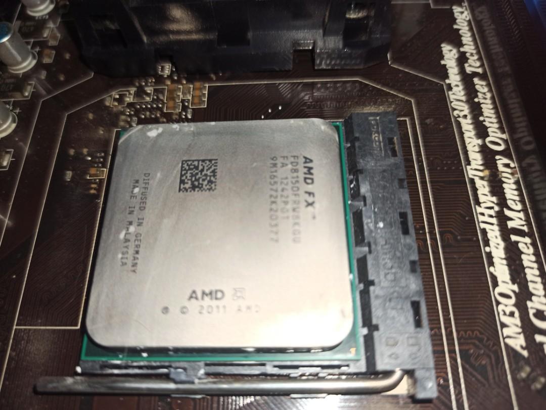 AMD FX8150 CPU and MSI mainboard, Computers & Tech, Parts & Accessories ...