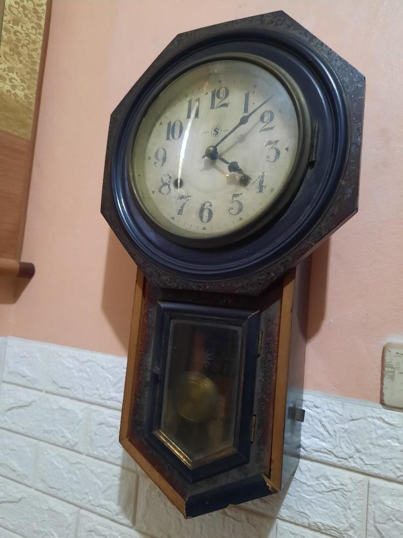 Antique Tachimoto clock, Hobbies & Toys, Memorabilia & Collectibles ...