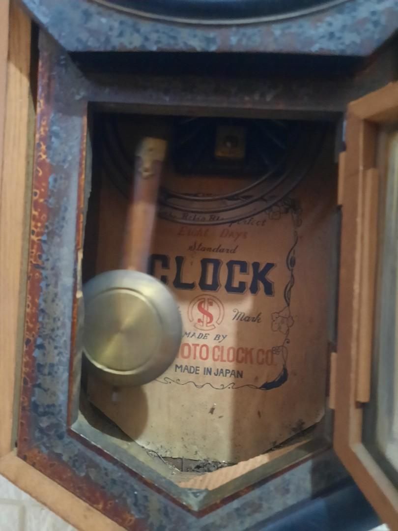 Antique Tachimoto clock, Hobbies & Toys, Memorabilia & Collectibles ...