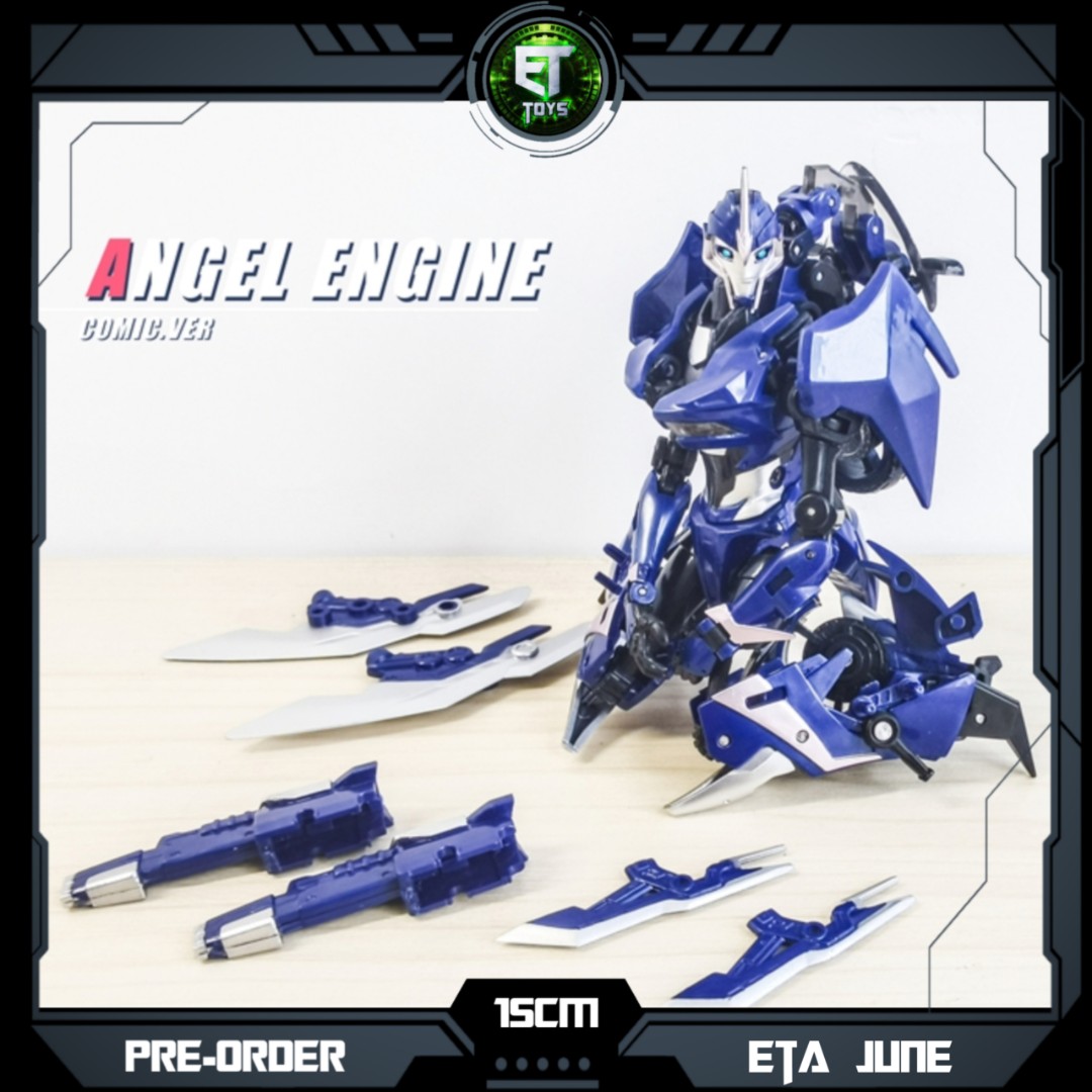 APC Toys Angel Engine Arcee Japan Takara Comic Version Pearl Paint ...