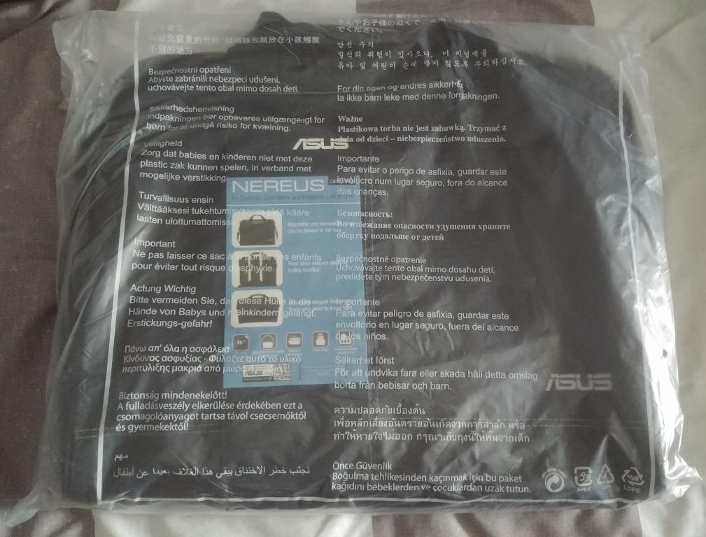 ASUS Nereus laptop bag (16" screen), Computers & Tech, Parts ...