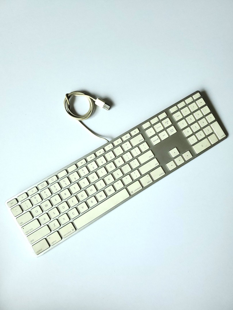 Authentic Apple Keyboard USB, Computers & Tech, Parts & Accessories ...