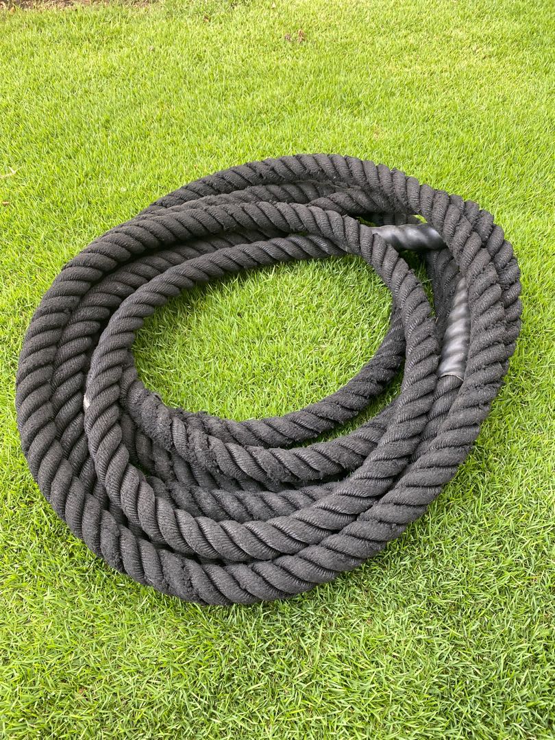 Battle rope, Sports Equipment, Exercise & Fitness, Cardio & Fitness ...