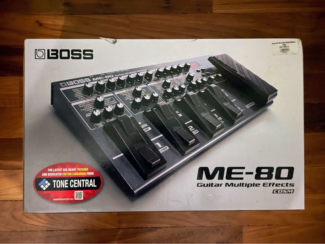 BOSS ME-80 ME80 Guitar Multi-Effects Pedal, Hobbies & Toys, Music ...